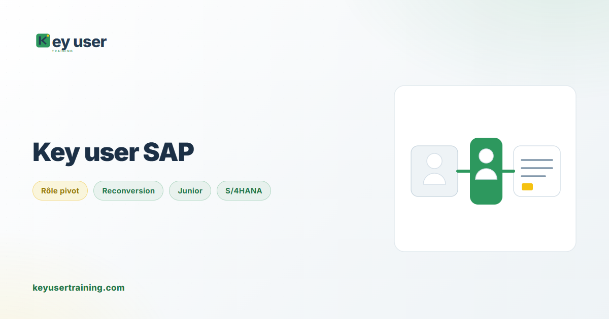 Key user SAP : rôle, missions et définition du rôle pivot | Key User ...